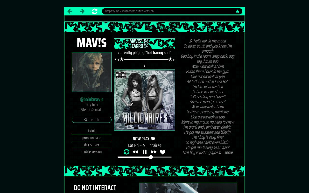 mavs new carrd 2024 (pc)